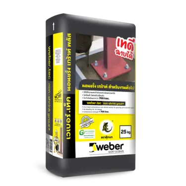 webertec non-shrink grout+ | Saint-Gobain Philippines